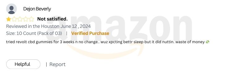 Revolt CBD Gummies Review {Scam}: Side Effects, Does It Work?